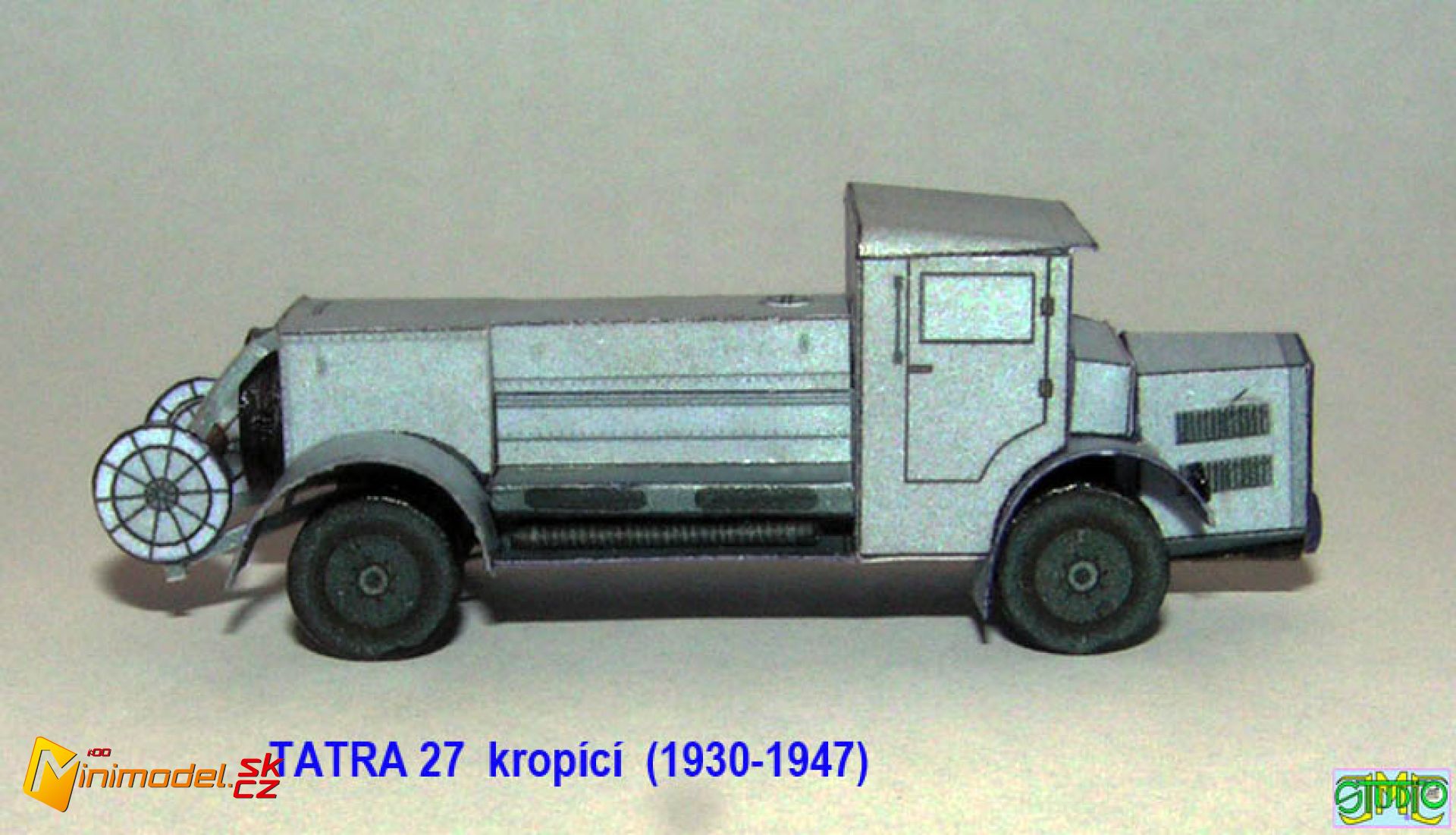 JJM T16-00 TATRA T27 kropic - 1930 - Minimodel Web