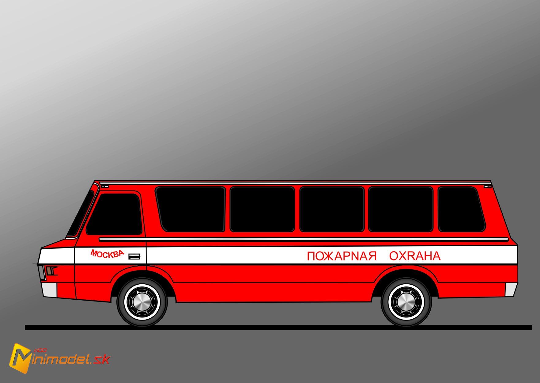 FE3035 ZIL 118K FIRE - Minimodel Web