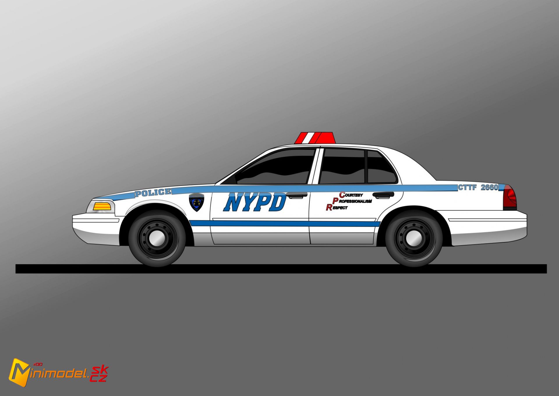 FE3719 FORD CROWN VICTORIA - Minimodel Web