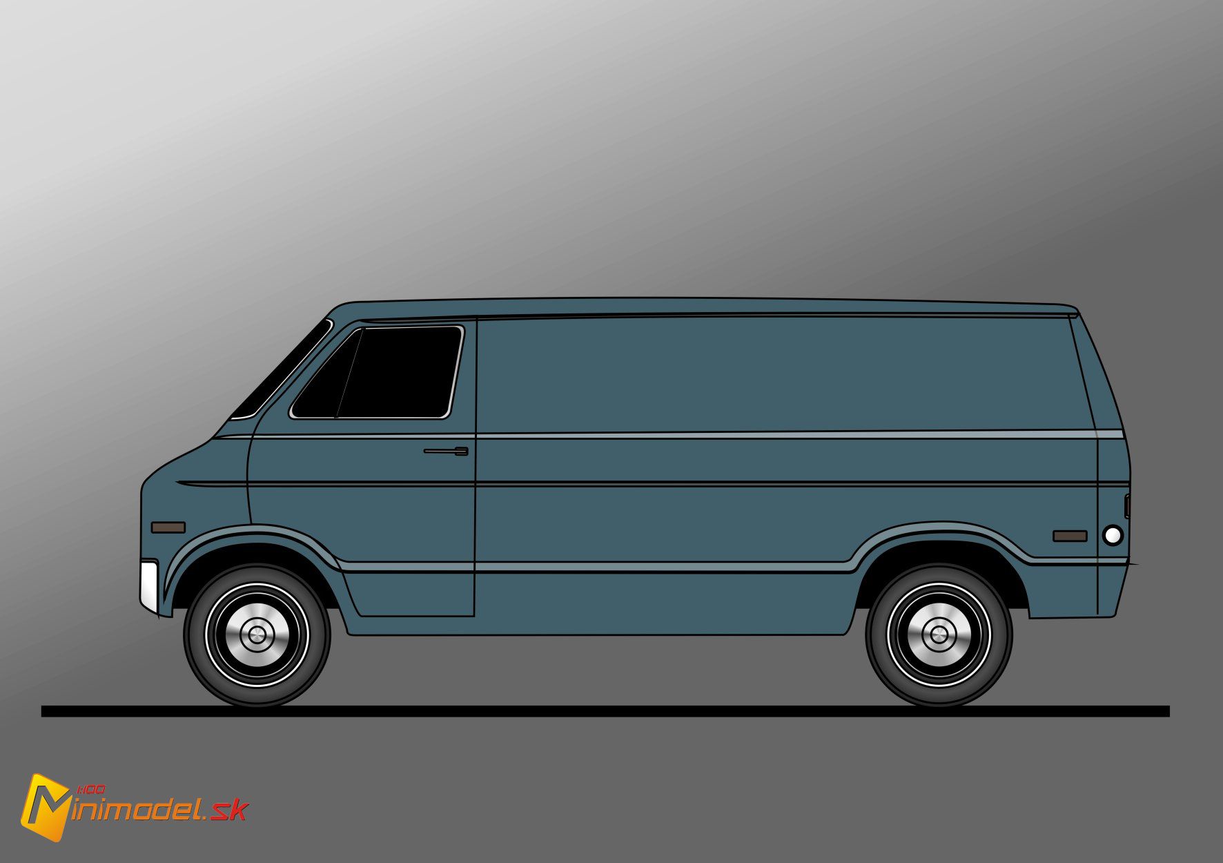 FE2271 DODGE TRADESMAN - Minimodel Web