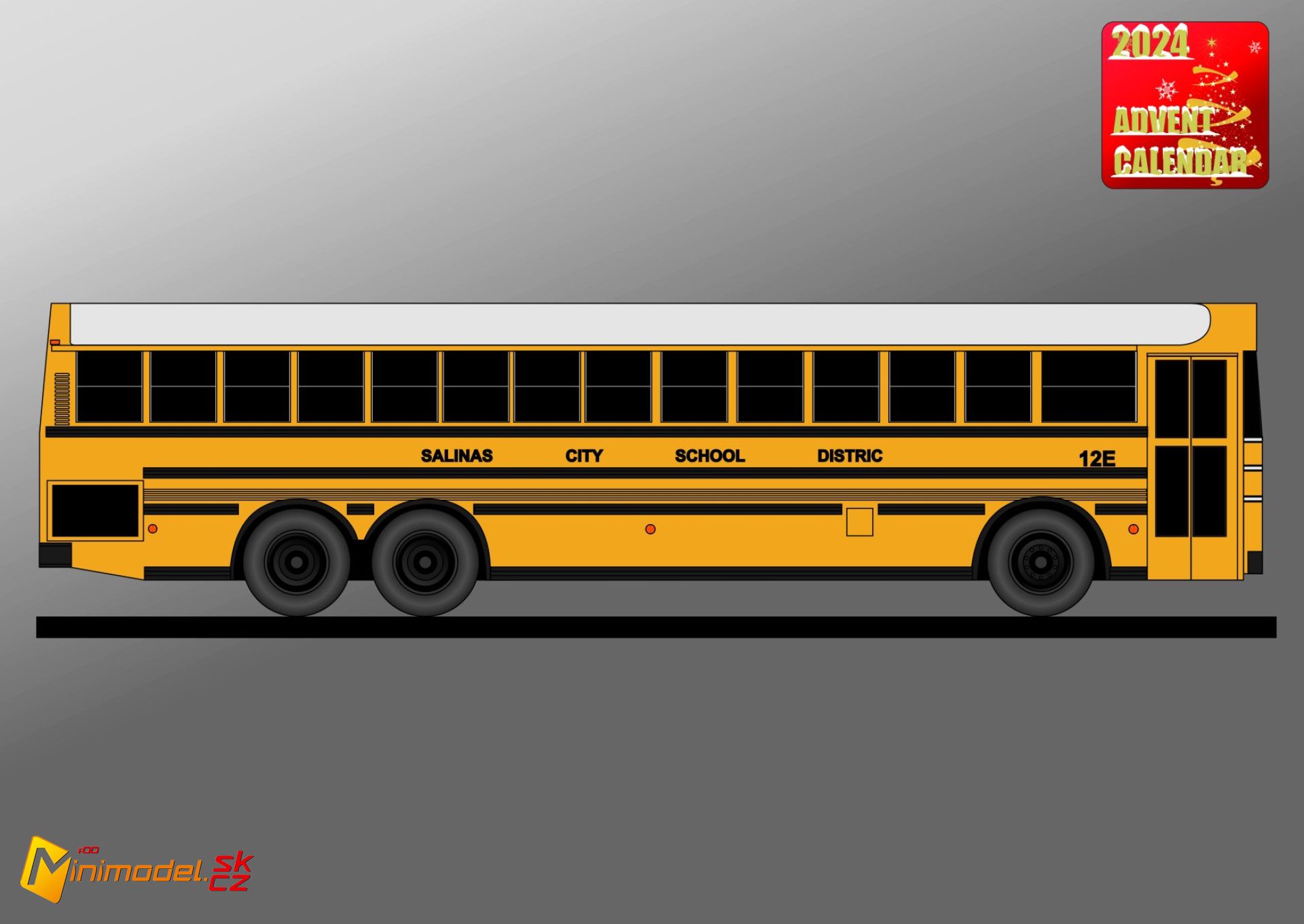 FE4258 WESTCOAST-ER THOMAS BUILT BUSES - Minimodel Web